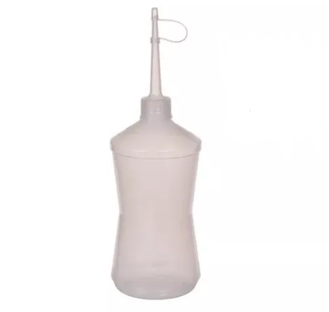 Almotolia Bico Reto Transparente 250 mL - Prolab - Loja Ortomédica